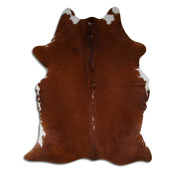 Foundry Select Terrilynne Hand Knotted Cowhide Rug Wayfair Canada